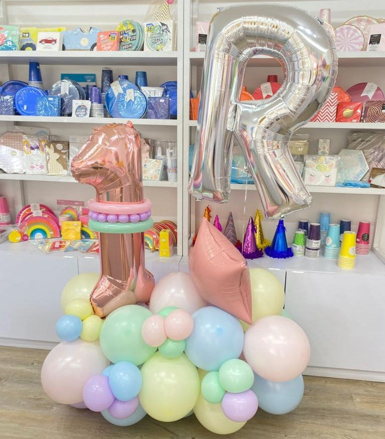 Arreglo de Piso - Unicornio + Letra Inicial – TC PARTY