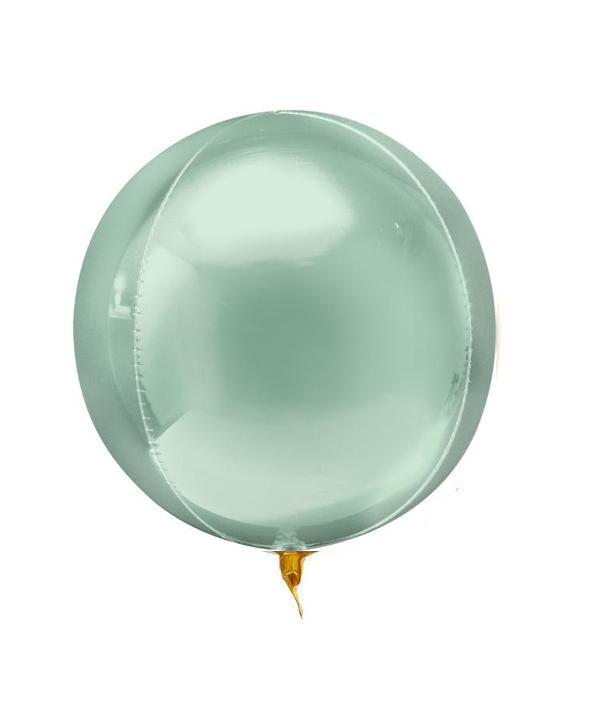 Globo Metálico Esfera - Menta – The Confetti Party